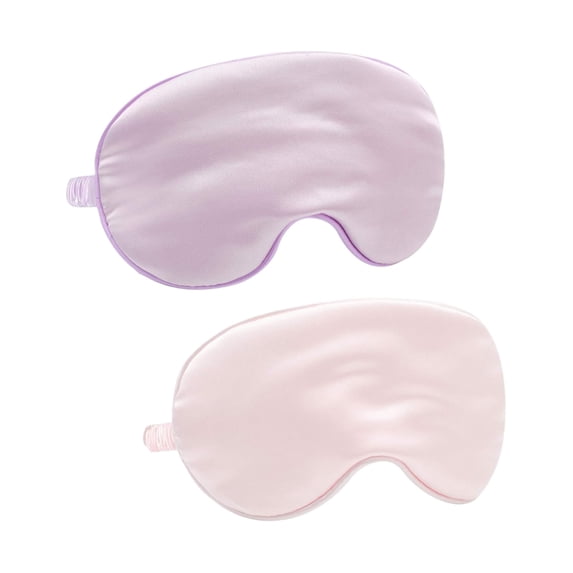 2 Pack,Silk Eye Masks for Sleeping Blackout, Silk Sleep Masks with ...