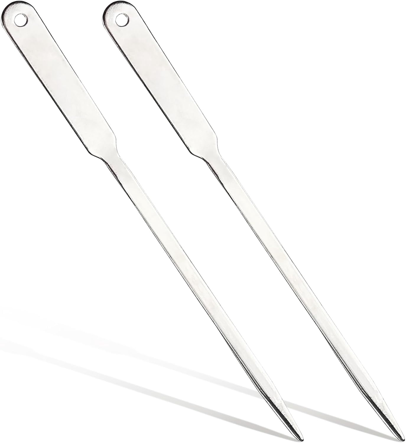 2-Pack Silver Stainless Steel Lightweight Hand Envelope Slitters Letter ...