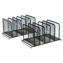 Fellowes, Wire Triple Tray Sorter, 1 Each, Black - Walmart.com