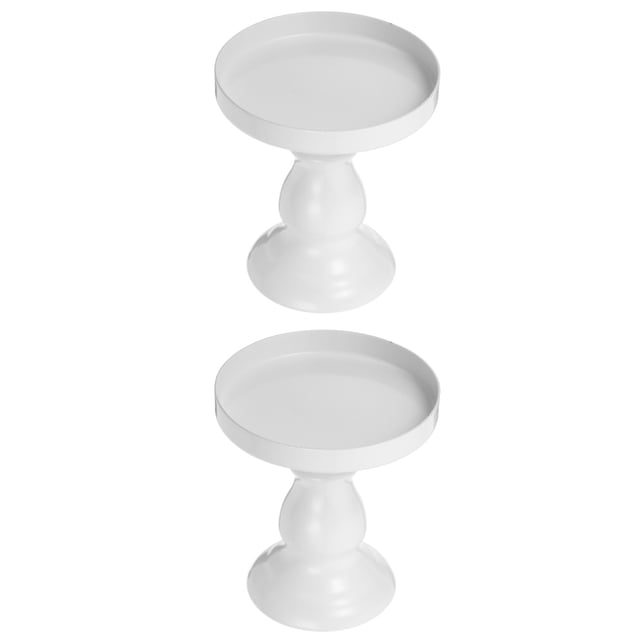 2 Pack Single Cake Pan Display Shelf Cake Pan Tall Cake Stand Wedding ...