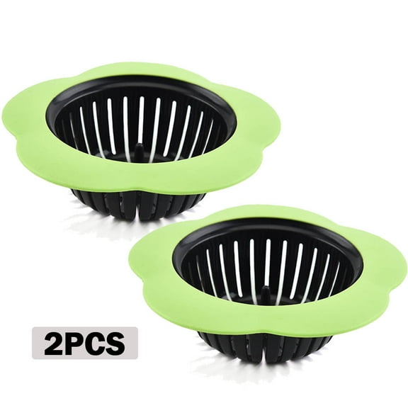 BPPEG 2 Pack Sink Strainer for Kitchen Sink Drain Silicone Sink Stopper ...