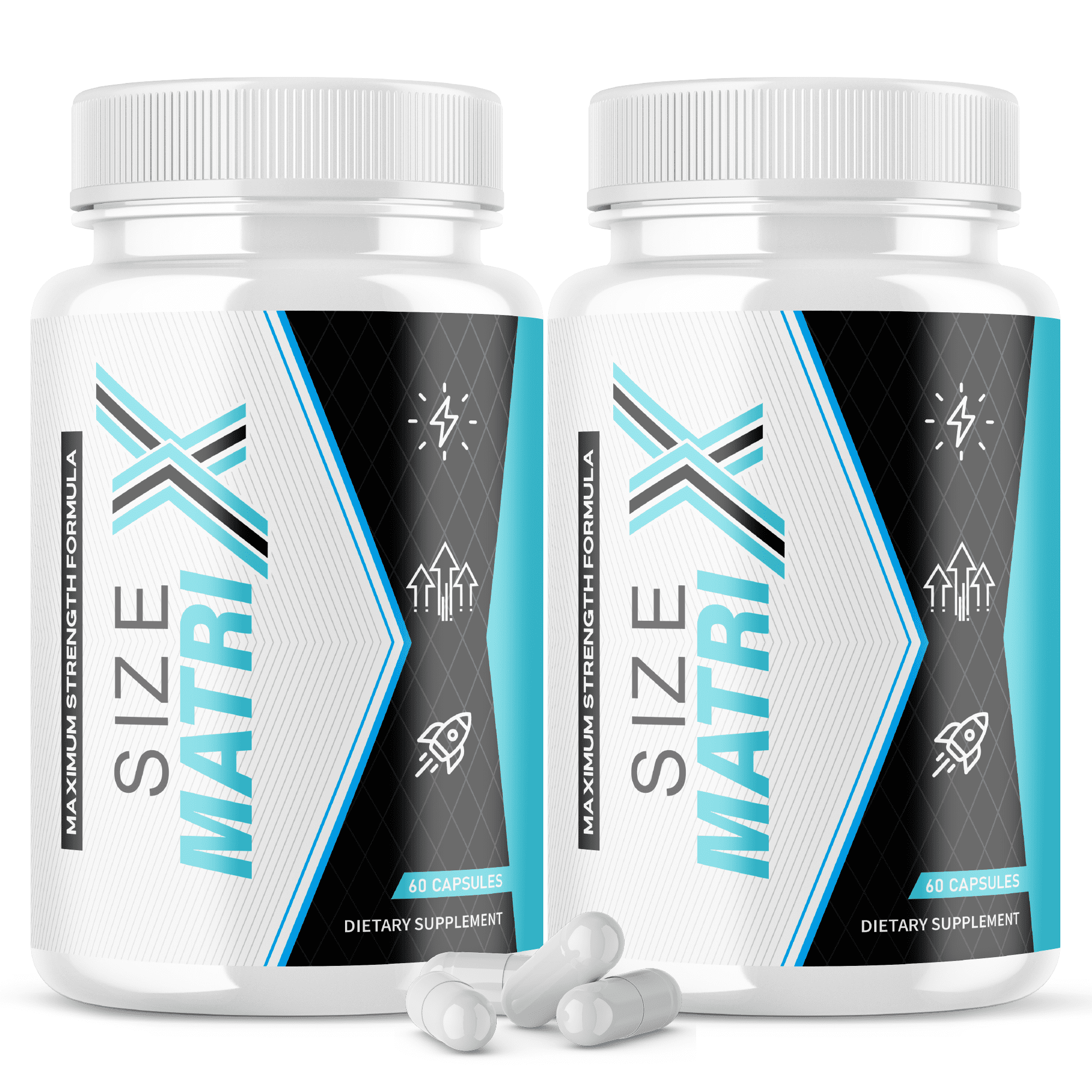 (2 Pack) Size Matrix Extra Strength Formula Peak Performance Dietary ...