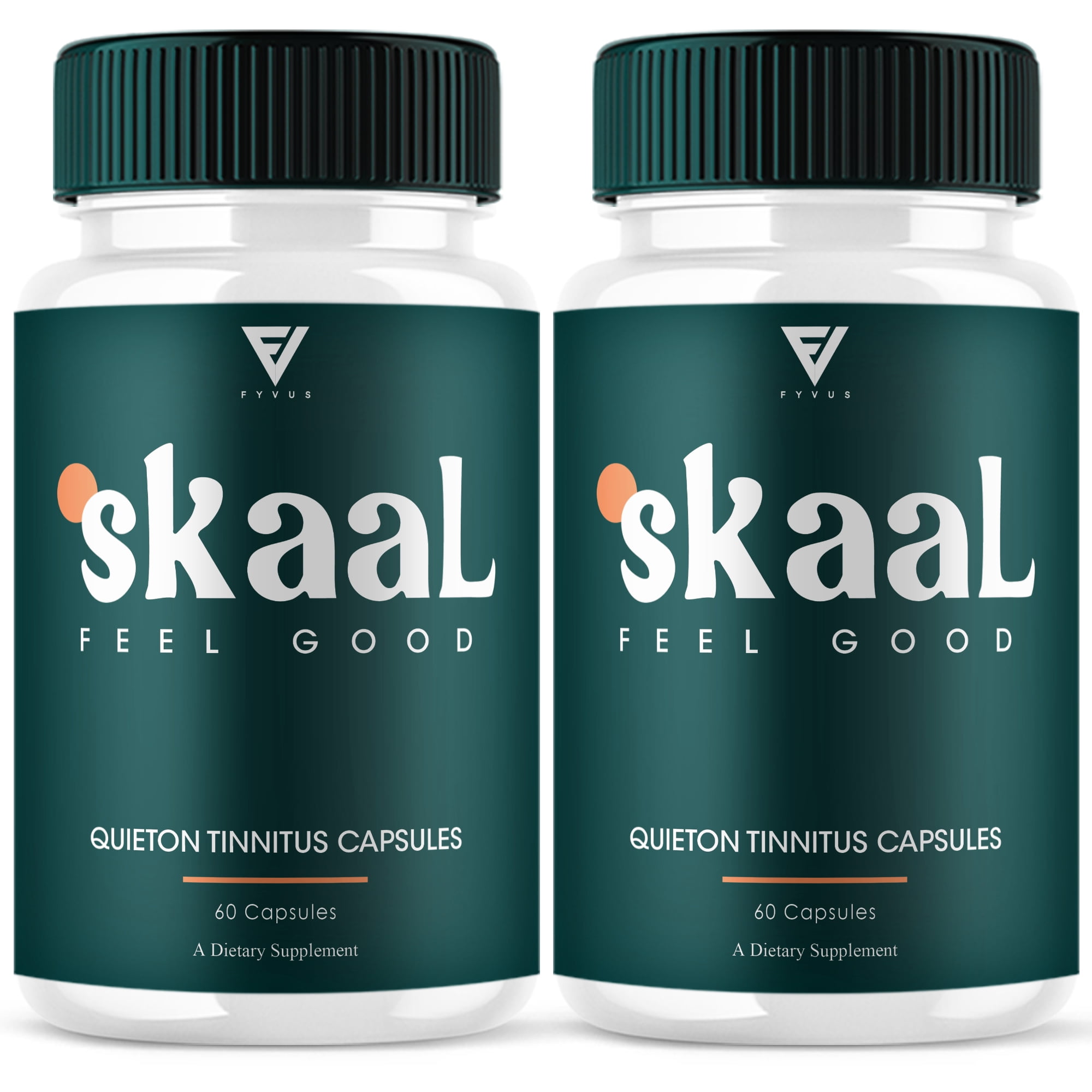 (2 Pack) Skaal Quieton Tinnitus Advanced Hearing Capsules, Skaal Ear ...