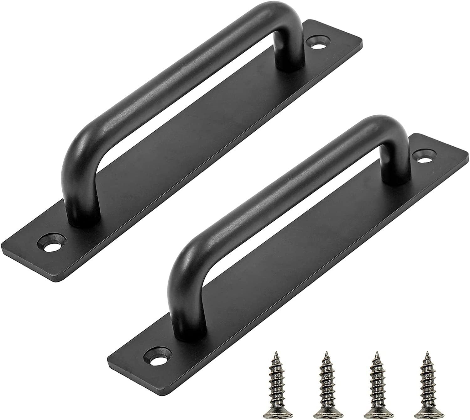 2 Pack Sliding Barn Door Handle, 5.9 Inch Gate Door Handles, Aluminium ...