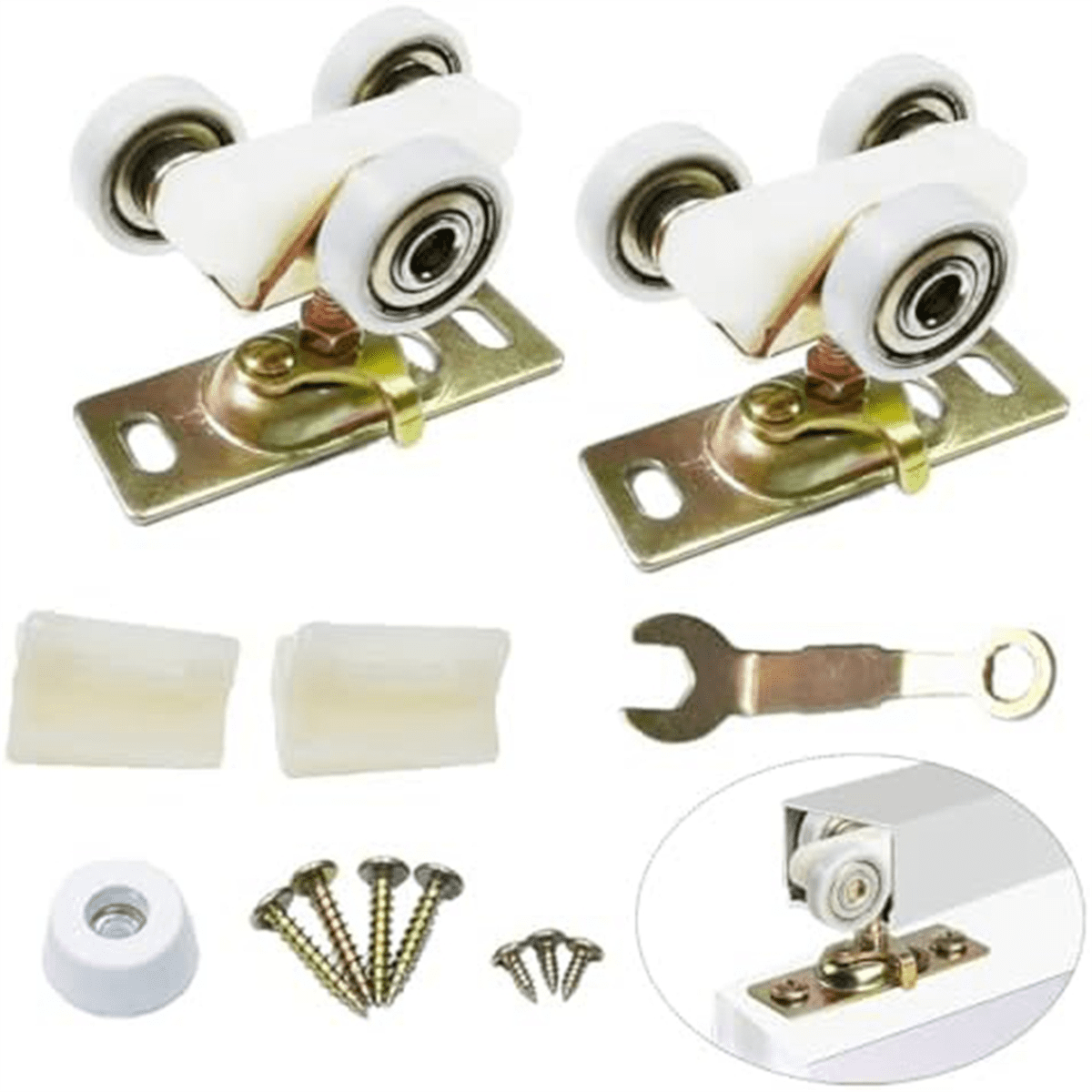 Pocket Door Hardware Rollers