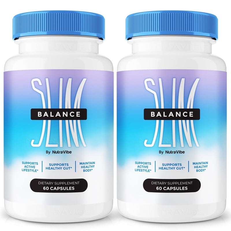 (2 Pack) Slim Balance – Natural Daily Pill Formula Designed to align ...