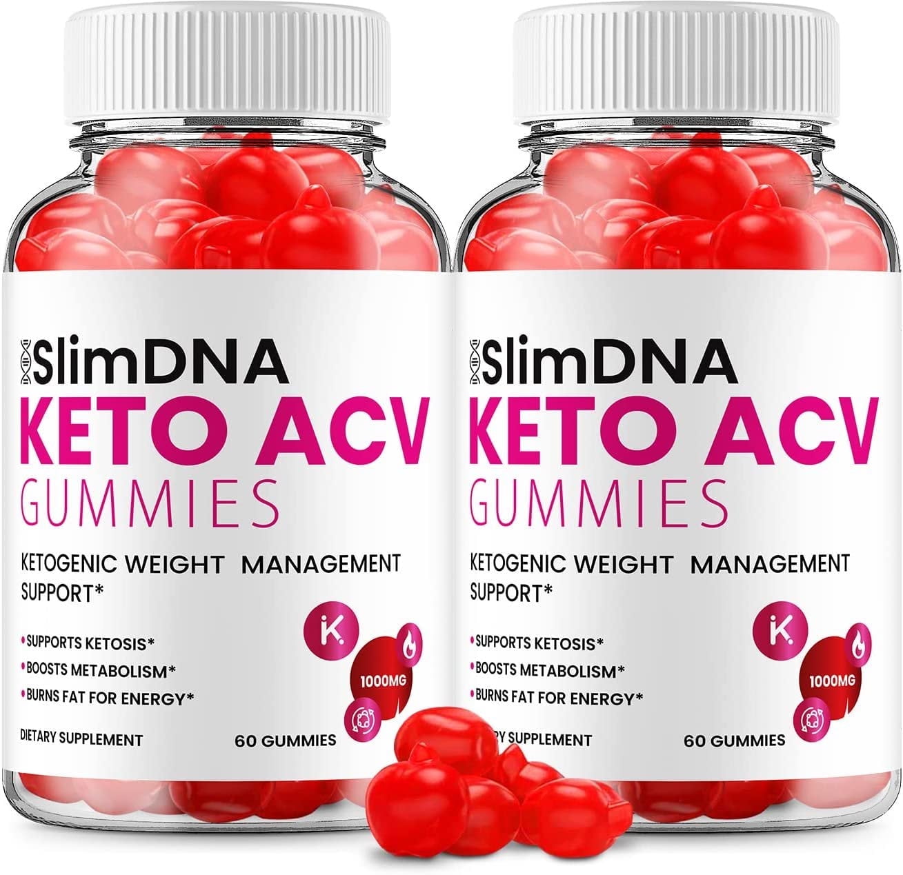 Slim DNA Keto ACV Gummies, Advanced Formula with B12, Beet Root Juice ...