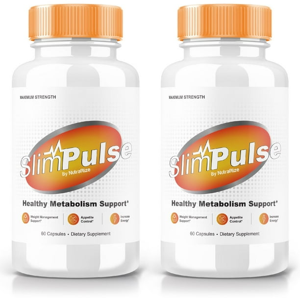 (2 Pack) Slim Pulse Capsules - Slim Pulse Dietary Supplement for ...