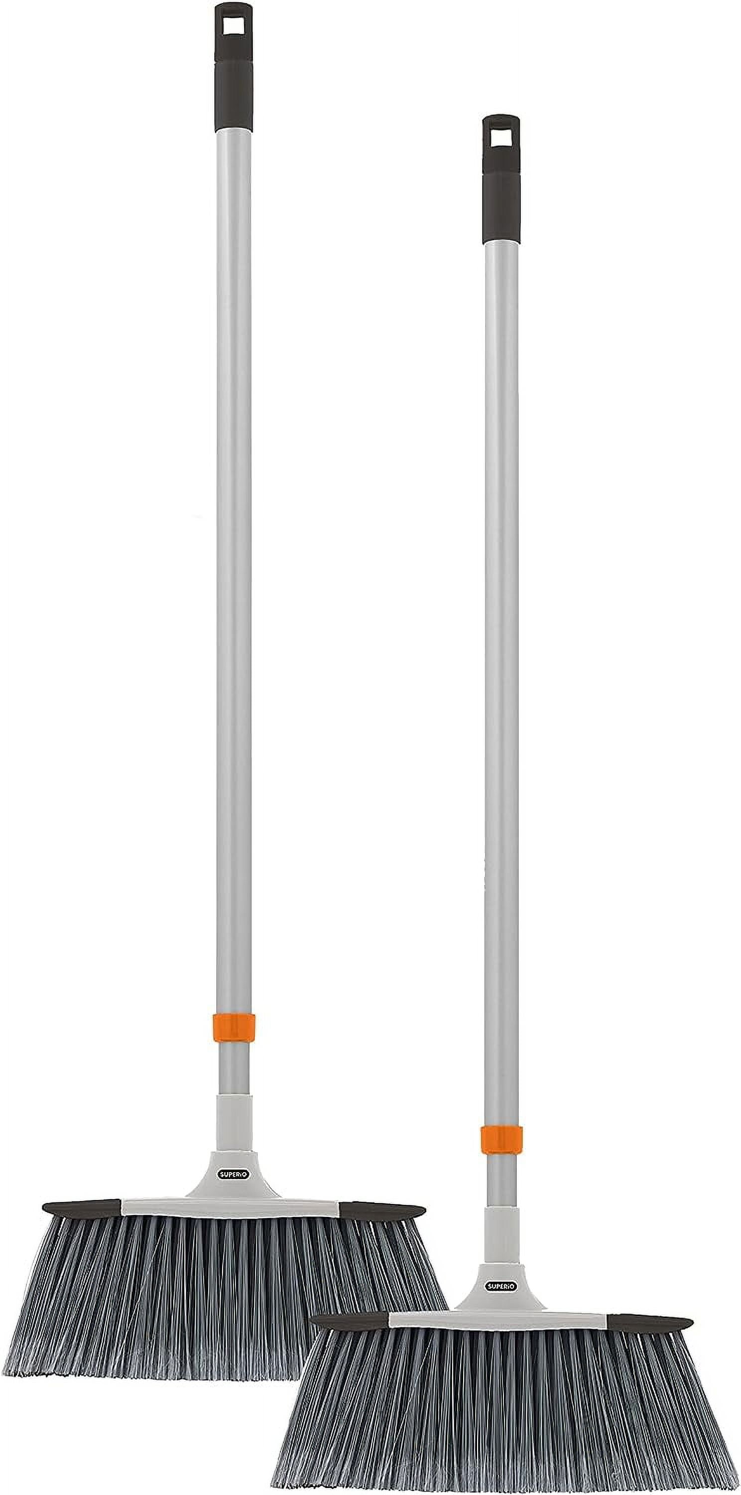 2 Pack Slim Telescopic Broom, Grey - Walmart.com