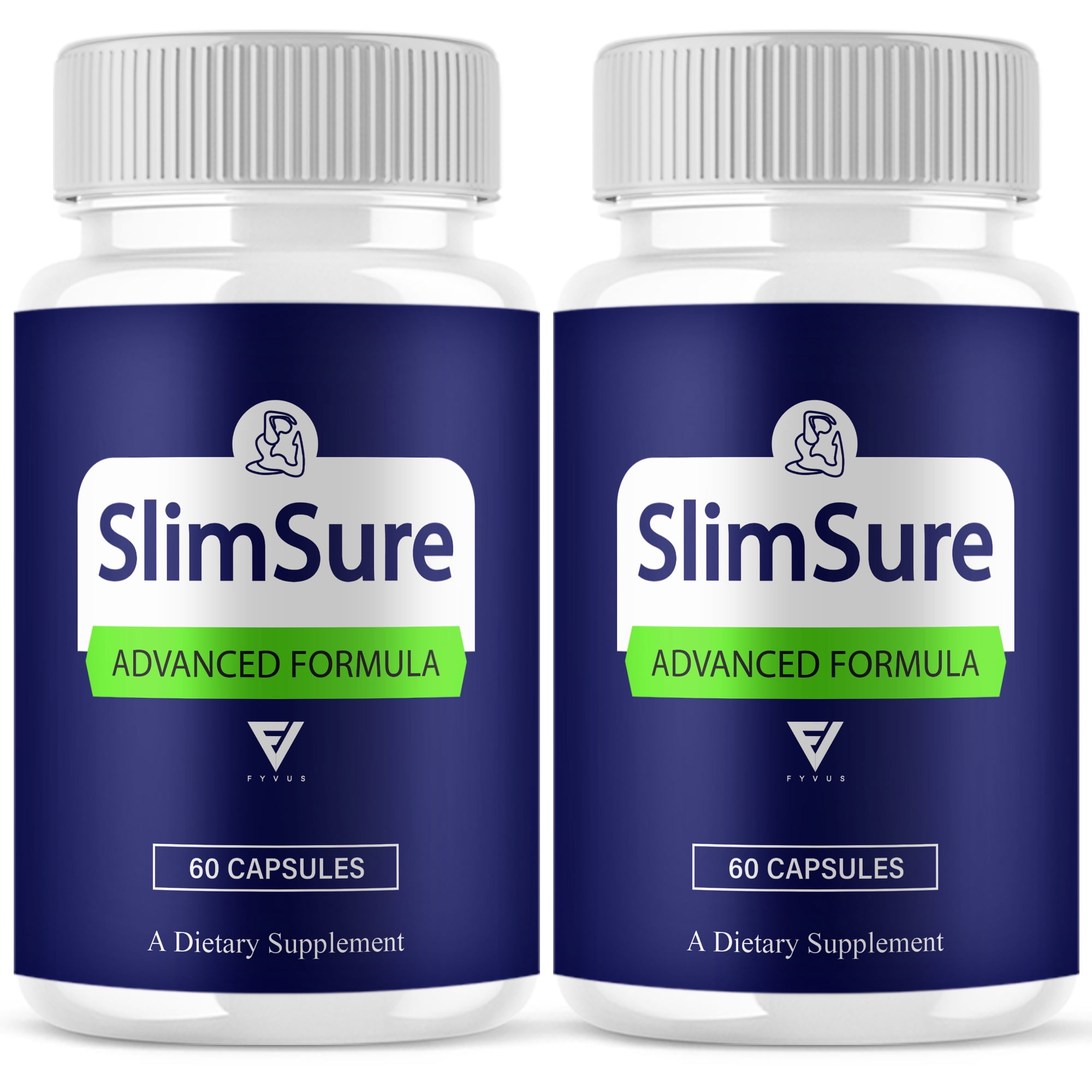 (2 Pack) SlimSure Maximum Strength Supplement Slim Sure Capsules (120 ...