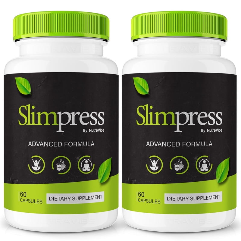 (2 Pack) Slimpress – Natural Daily Pill Formula Designed to align with ...