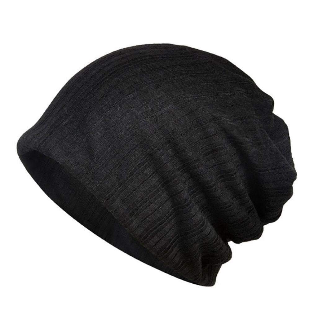 2-Pack Slouchy Beanie for Men Women Oversize Baggy Skull Cap Summer ...