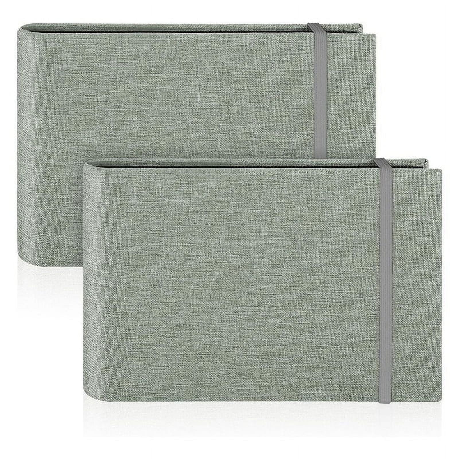 2 Pack Small Photo Albums, 6x4 Slip in Photo Albums 200 Photos Mini ...