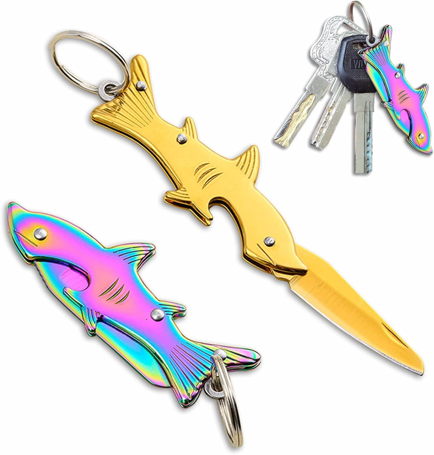 2 Pack Small Pocket Knife, Mini Folding Knife for Men and Women ...