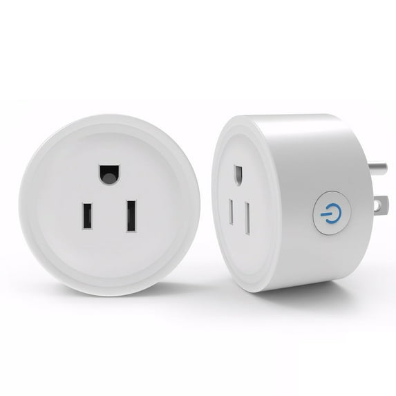 2 Pack Smart Plug 16A Smart Outlet WiFi Socket with Tuya App Remote ...