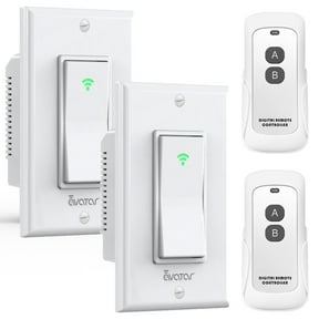 BSEED Smart Light Switch, 2.4GHz WiFi Smart Switch, Tempered Glass ...