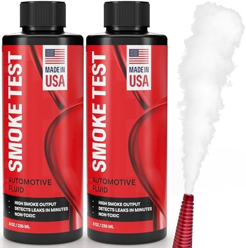 [2 Pack] Smoke Test Fluid for Automotive Smoke Machines - 16oz Solution ...