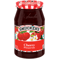 Smucker's Cherry Preserves, 2 Pack, Made with Real Fruit, 18 Ounce Jars ...