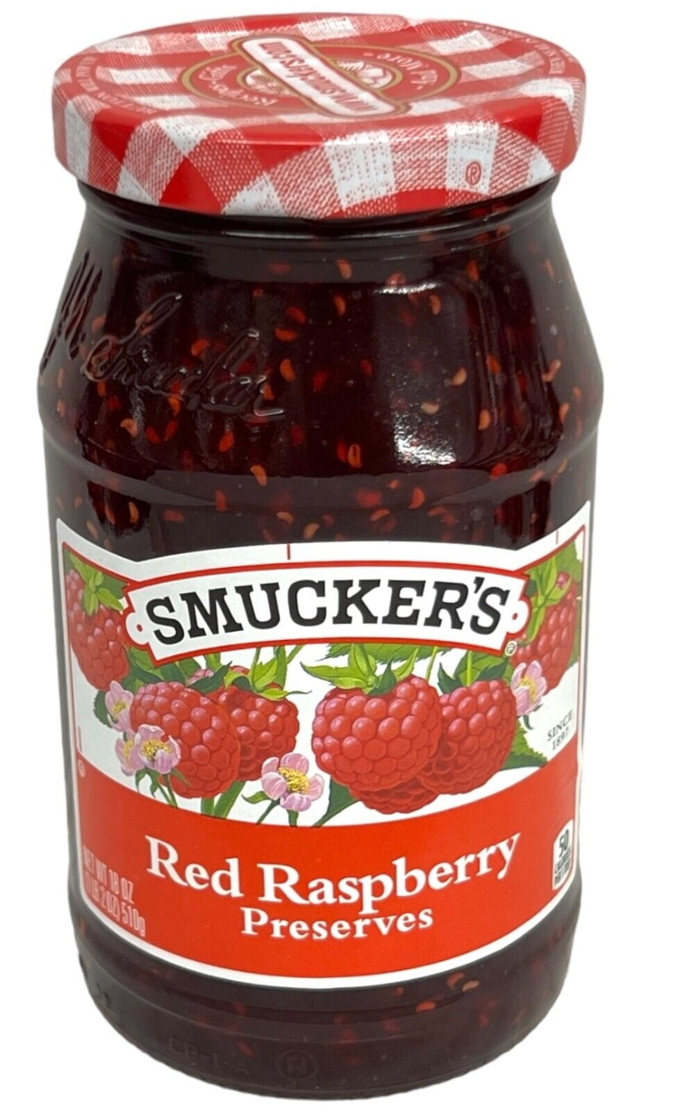( 2 Pack )Smucker's Red Raspberry Preserves - 18oz - Walmart.com