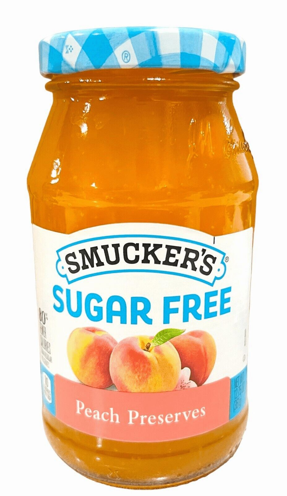 Smucker's Peach Preserves with Splenda, 2 Pack, 12.75 oz Jars - Walmart.com
