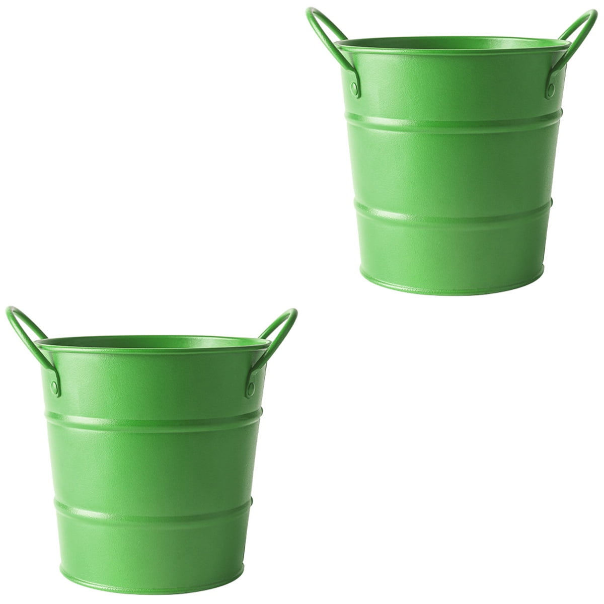 2 Pack Snack Bucket Chips Tabkets French Fries Metal Buckets for Party ...
