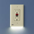 SnapPower GuideLight 2 Pack for GFCI Outlets - LED Night Light with ...