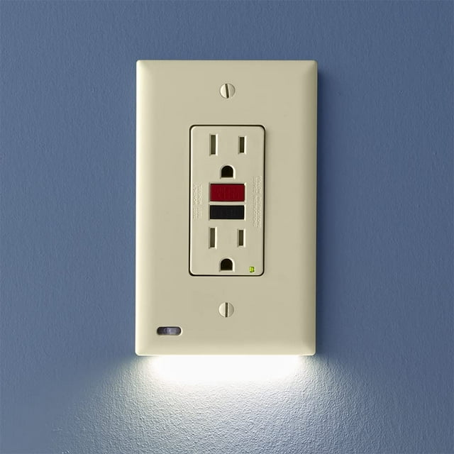 SnapPower GuideLight 2 Pack for GFCI Outlets - LED Night Light with ...