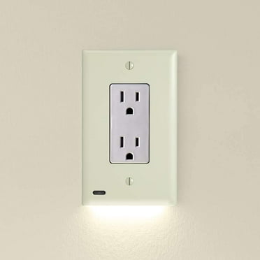 SnapPower GuideLight 2 - 3 Pack, Standard Décor Outlet, LED Night ...