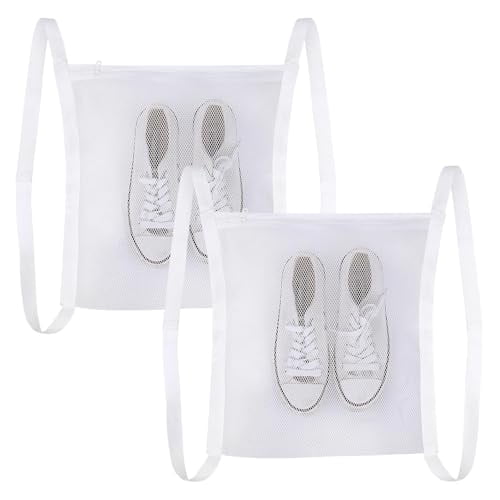 2 Pack Sneaker Dryer Bags for Shoes with Adjustable Straps,Mesh Shoe ...