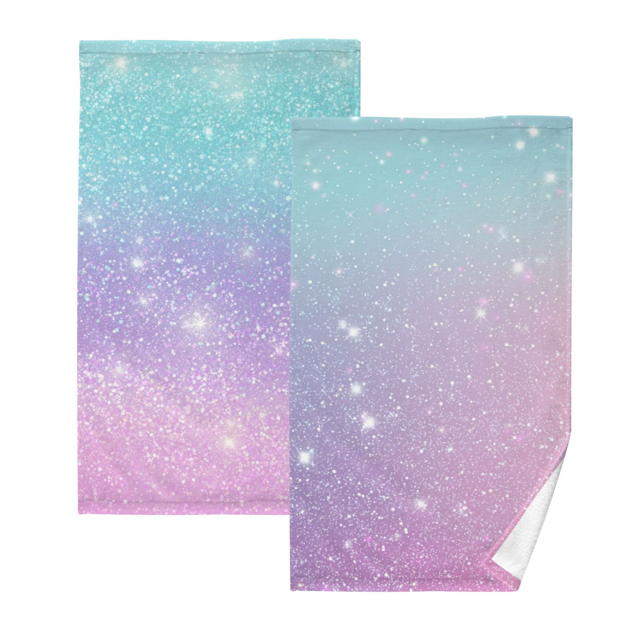 2-Pack Soft 100% Cotton & Highly Absorbent Bath Towel 2 Defferent ...