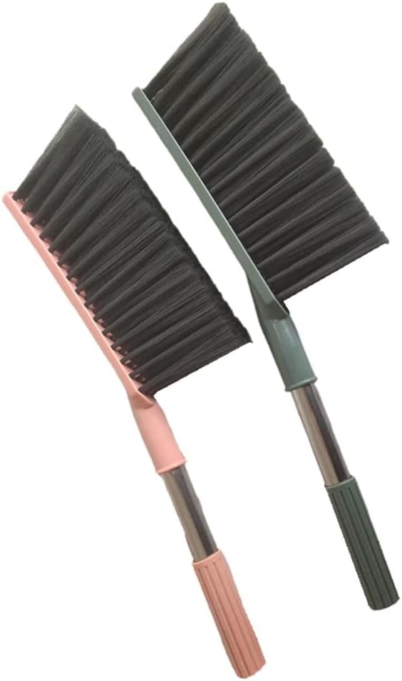 2 Pack Soft Bristle Bed Sheets Sweeping Cleaning Brush with Long Hand ...