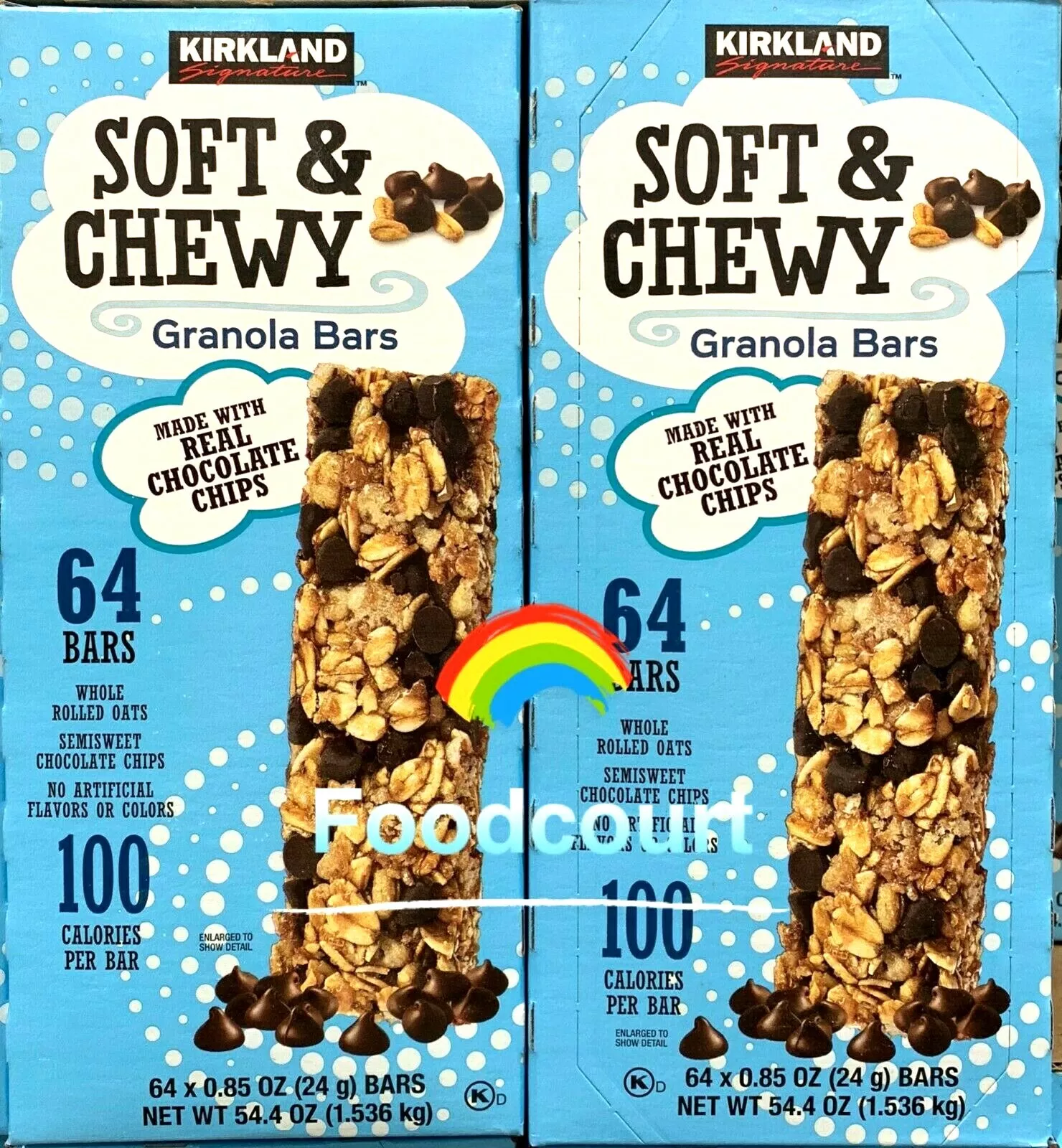 Soft & Chewy Granola Bars 64 bars 54.4 oz Each Pack(2 Packs) - Walmart.com