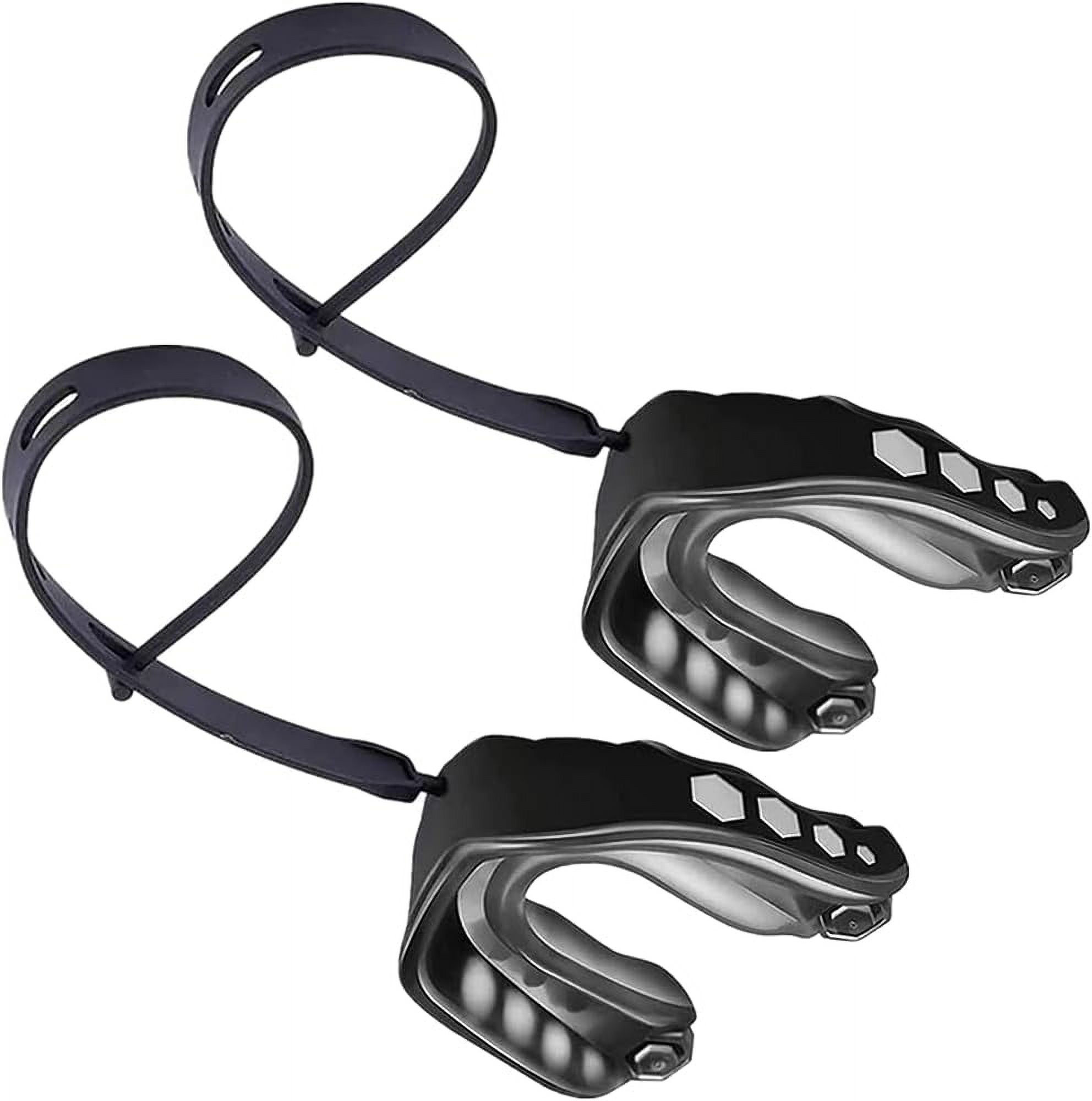 2 Pack Soft Mouth Guard with Strap, Professional Sports Mouthguard for ...