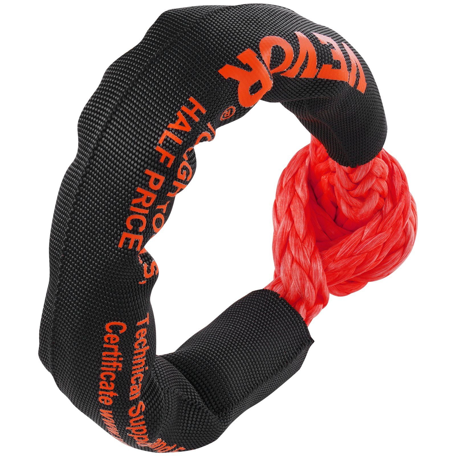 2-Pack Soft Shackle Recovery Rope - 1/2"x22" 44,092LB Break Strength ...