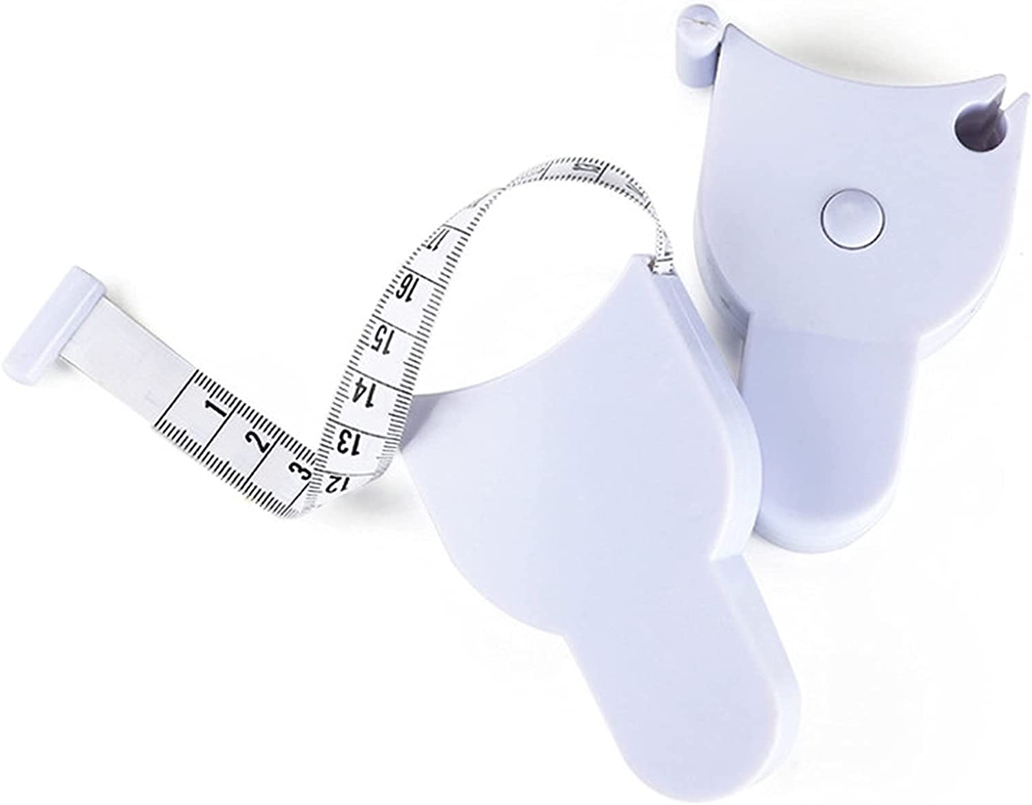 2 Pack Soft Tape Measure Double Scale Body Sewing Flexible Ruler ...