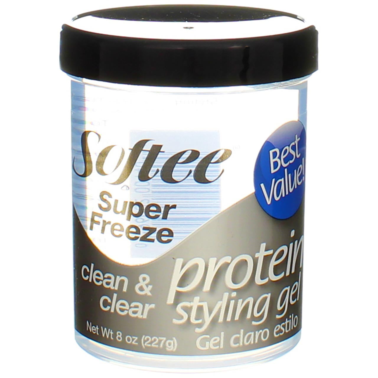 2 Pack - Softee Super Freeze Protein Styling Gel 8 oz - Walmart.com