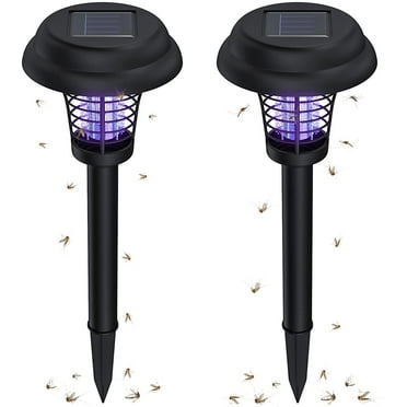 Jahy2Tech 2-Pack Solar Bug Zapper, Mosquito Repellent & Killer ...