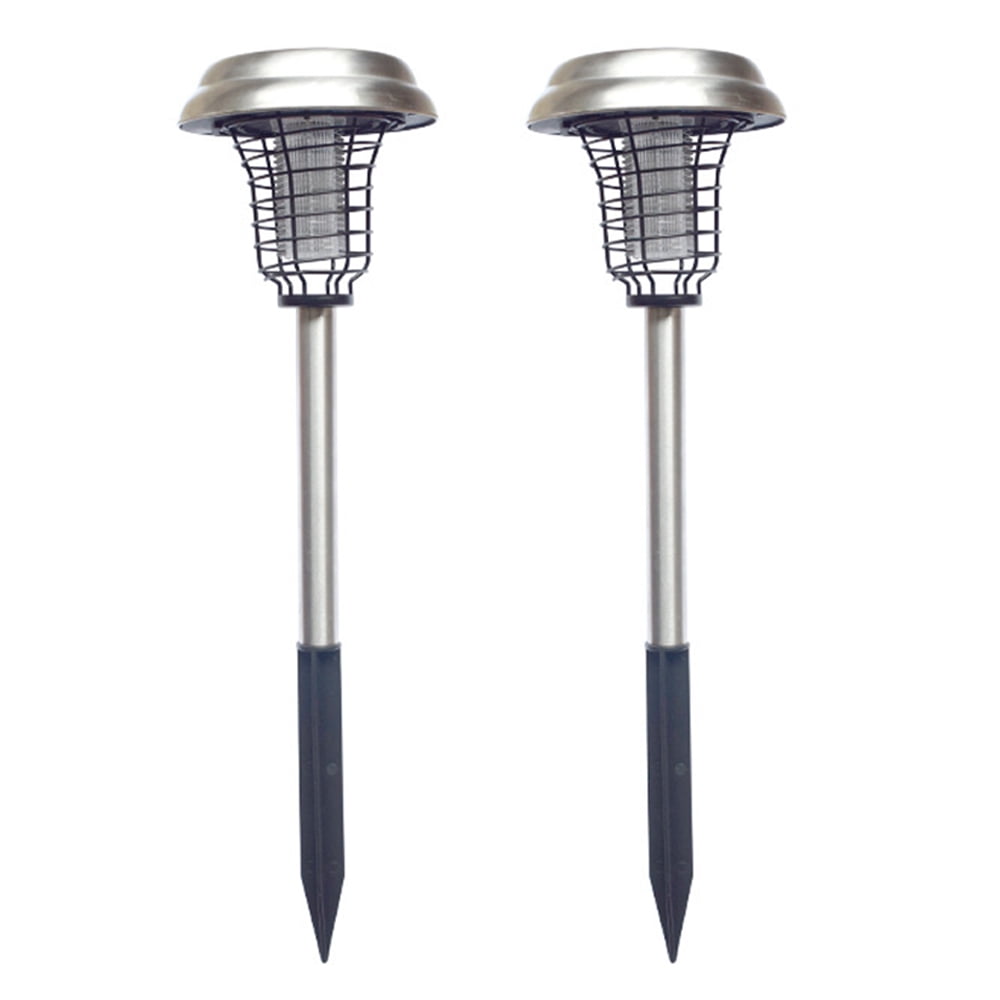 2-Pack Solar Insect Killer LED Mosquito Killer Lights for Indoor and ...