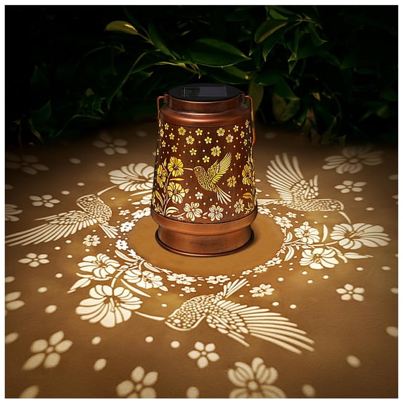 2 Pack Solar Lanterns Outdoor Waterproof Garden Decor Birthday Gifts ...