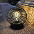 2-Pack Solar Lanterns Outdoor Waterproof Tabletop Decorations, Solar ...