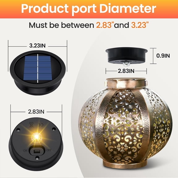Replacement Solar Light Parts