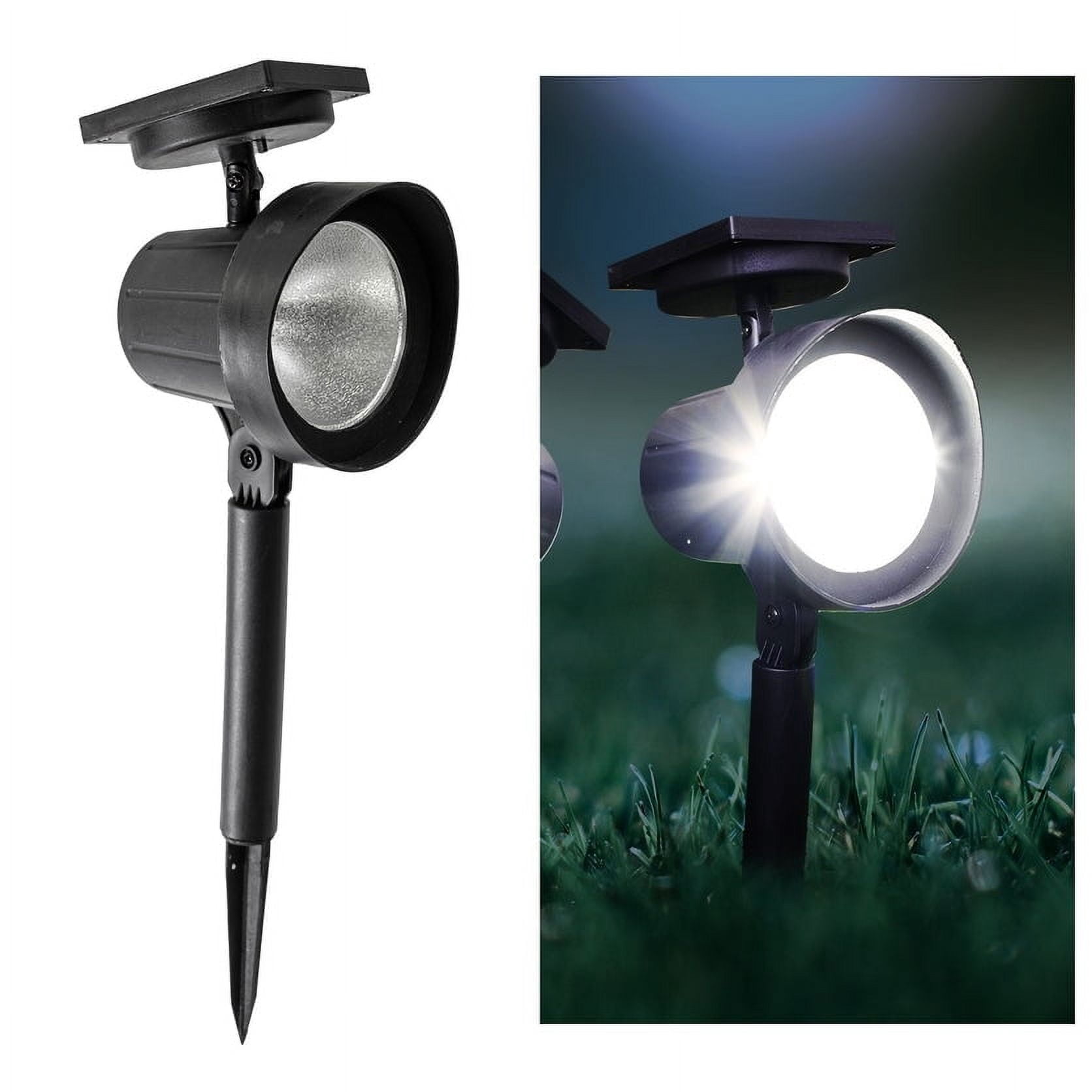 2 Pack Solar Spot Light -15 Lumen - Walmart.com