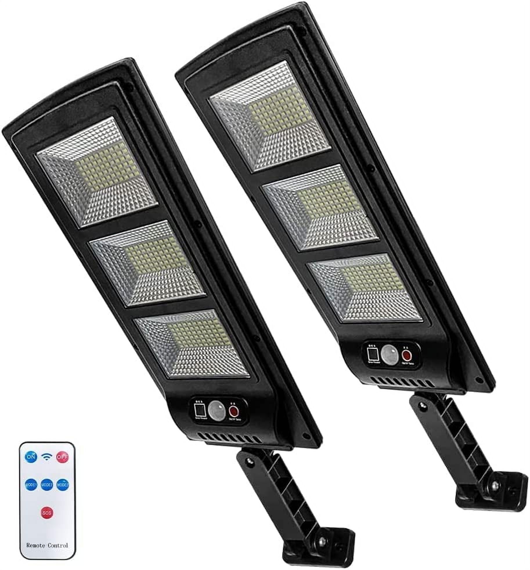 234 LED Solar Flood Light Wall Lamp, Outdoor Motion Sensor Lights ...