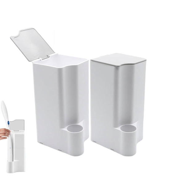 2 pack Space-Saving Wall-Mount Holder,Holder for Clorox Toilet Wand ...