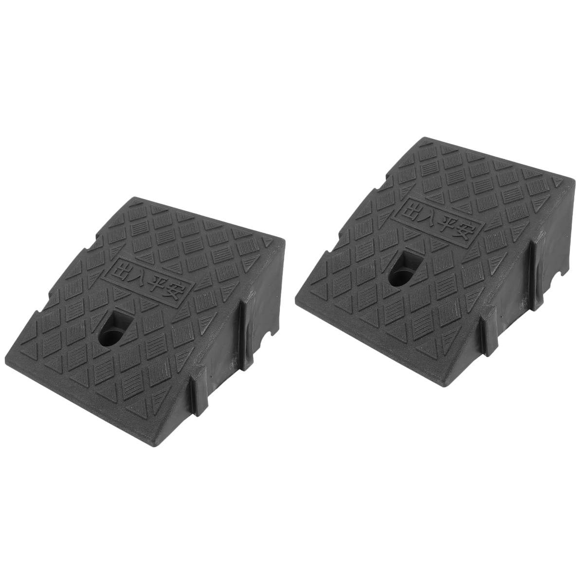 2 Pack Speed reduction Slot Portable Curb Ramps - Walmart.com