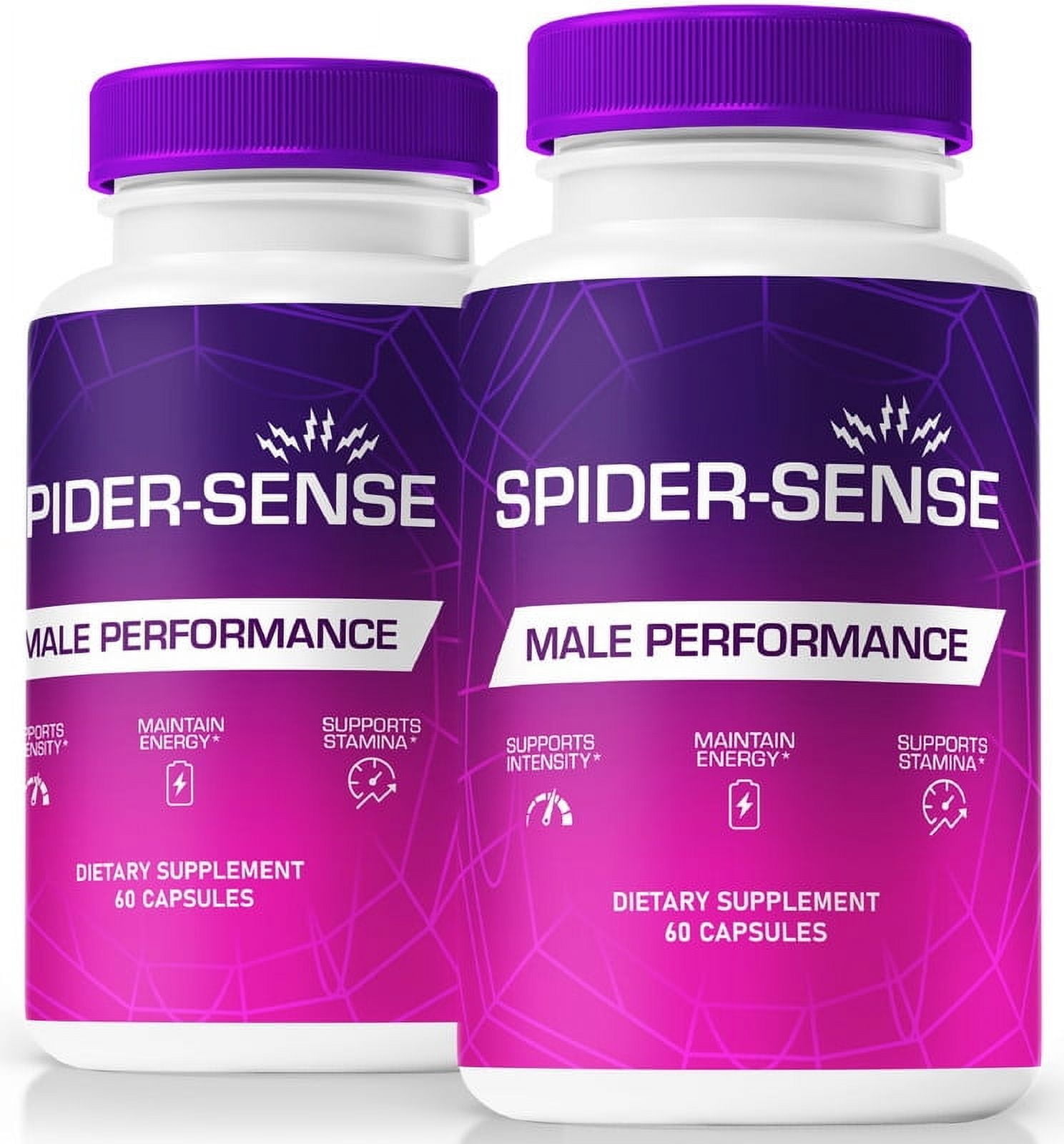 (2 Pack) Spider-Sense Pills – Official Spider Sense All-Natural Vitamin for Physical Health ...