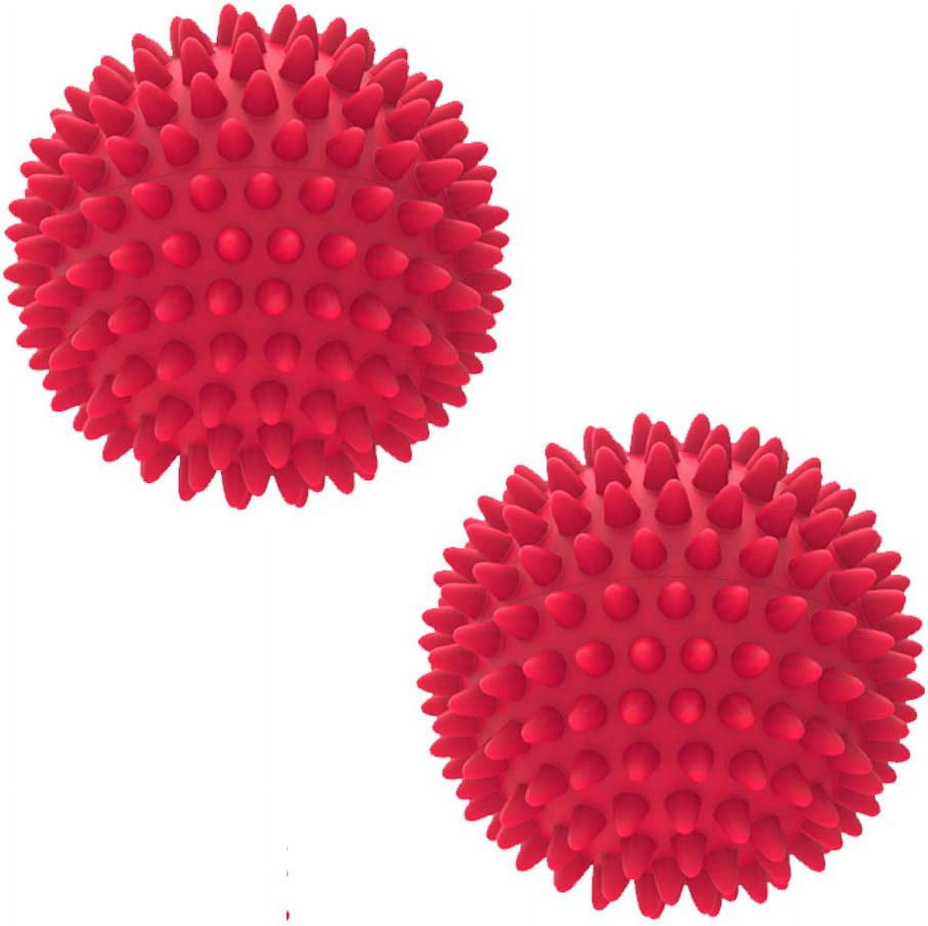 2 Pack Spiky Foot Massage Balls Hard Ball Set for Trigger Point Therapy ...