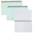 2 Pack Accounting Ledger Book, Money Tracker Notebook for Small ...