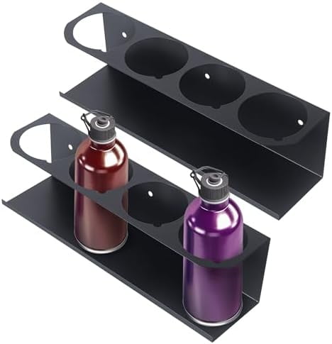 2 Pack Spray Can Holder Organizer For Garage And Workspace,Black Wall ...
