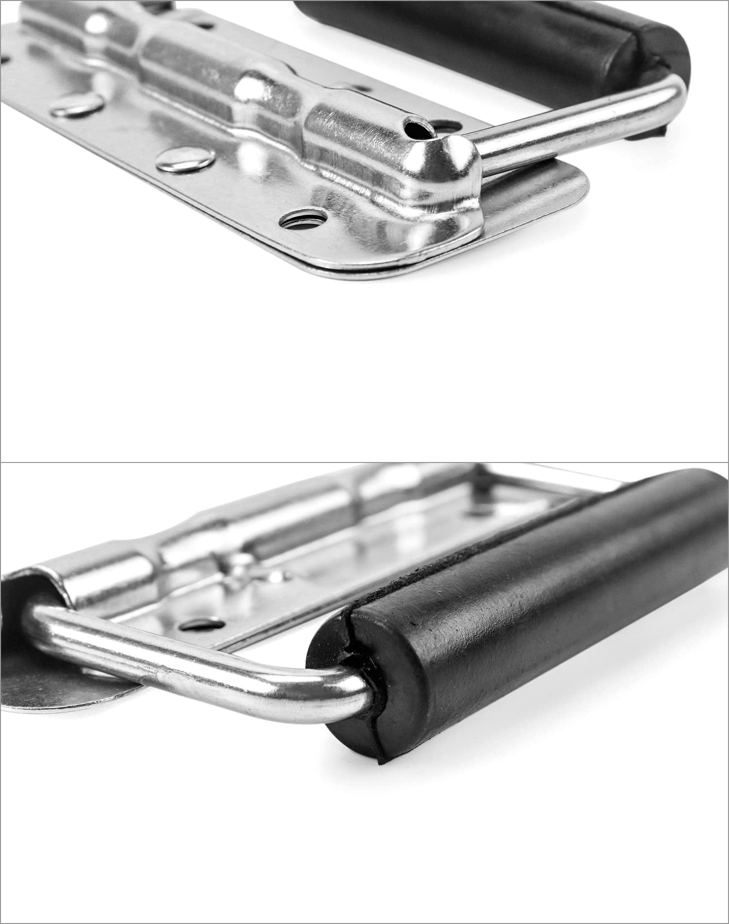 2 Pack Spring Loaded Case Handle 122mm, 304 Stainless Steel Surface ...